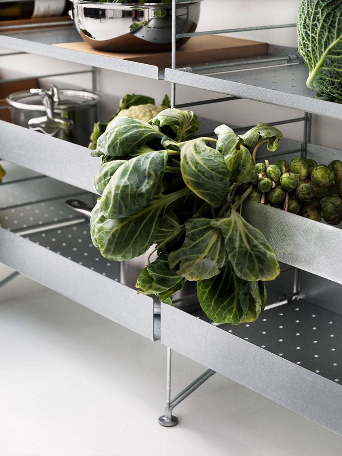 String Outdoor-Elemente: Regale inkl. Deko-Beispielen