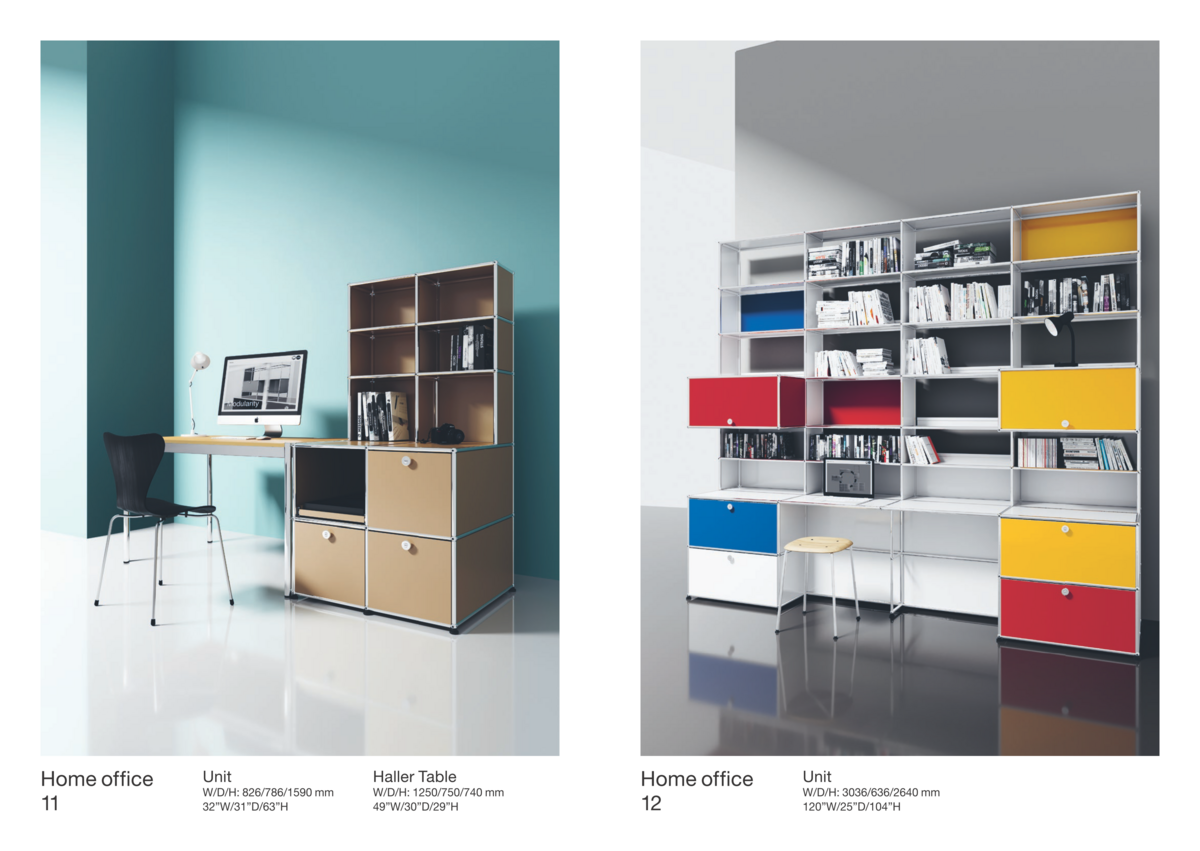 USM Haller Home Office - Designer furniture by smow.ch