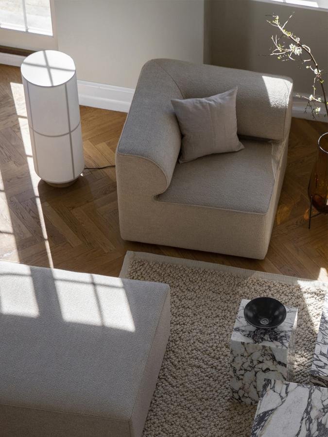 Eave Modular Sofa , Stoff Bouclé red | Audo Copenhagen | Audo ...