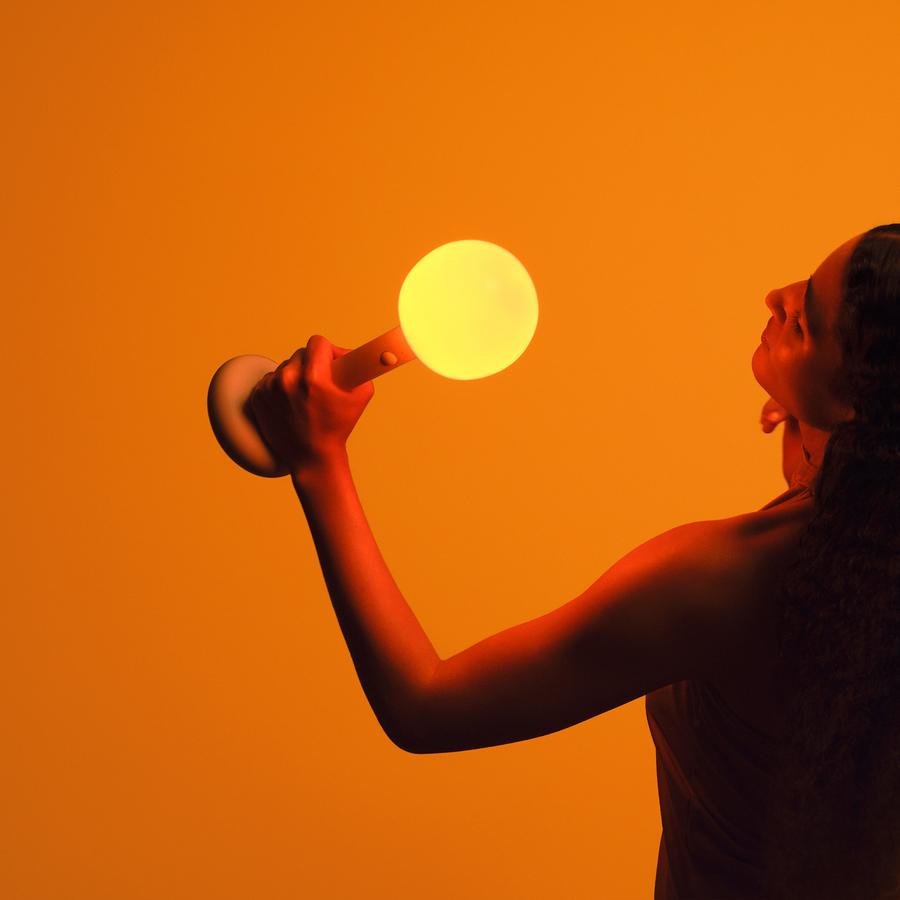 Fire Akkuleuchte | Grau | Akkuleuchten - Designermöbel von smow