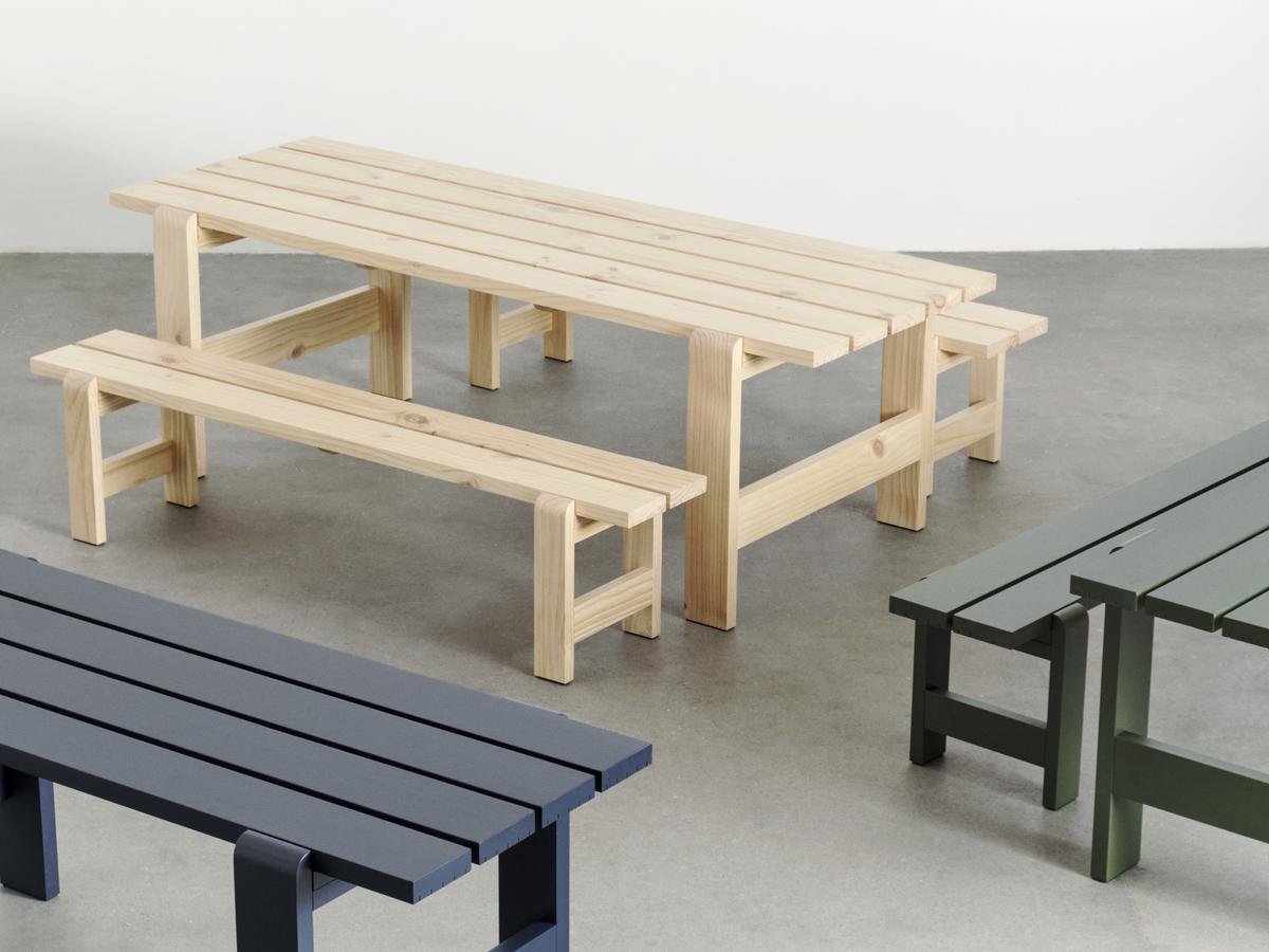 Weekday Table | Hay | Gartentische - Designermöbel von smow
