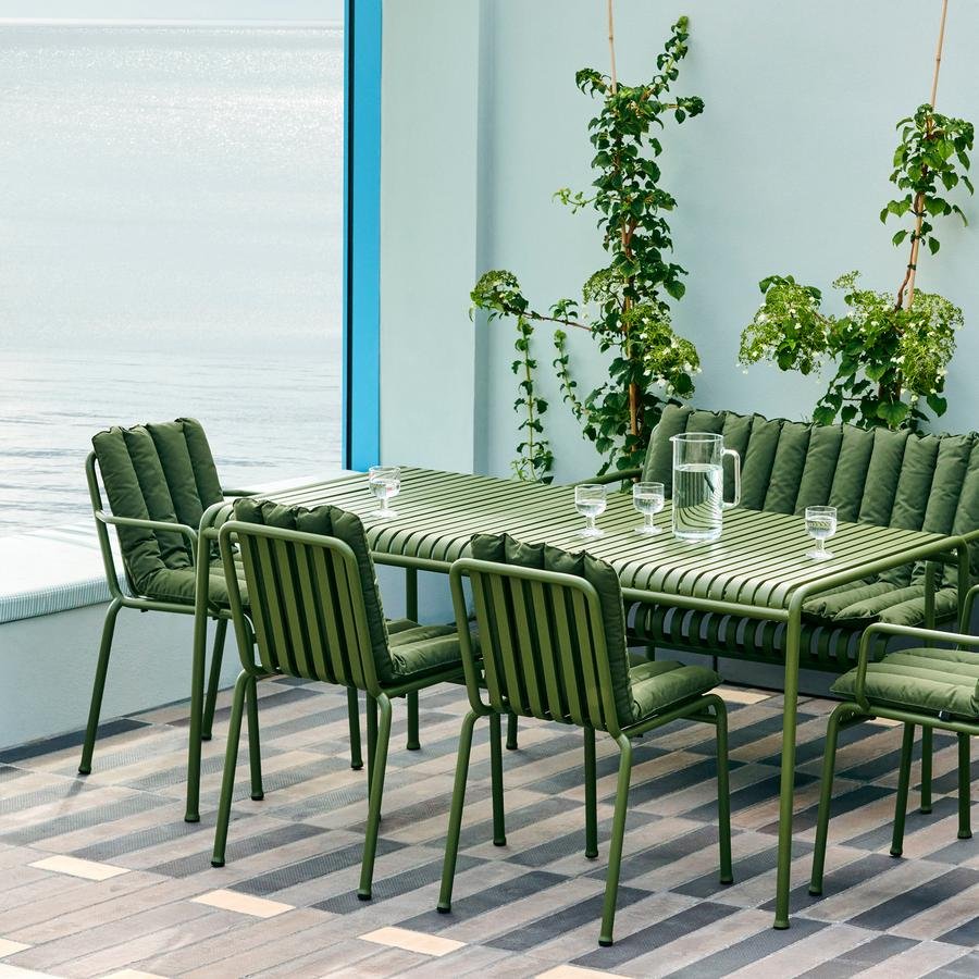 Weiches Steppkissen fur Palissade Dining Armchair Anthrazit
