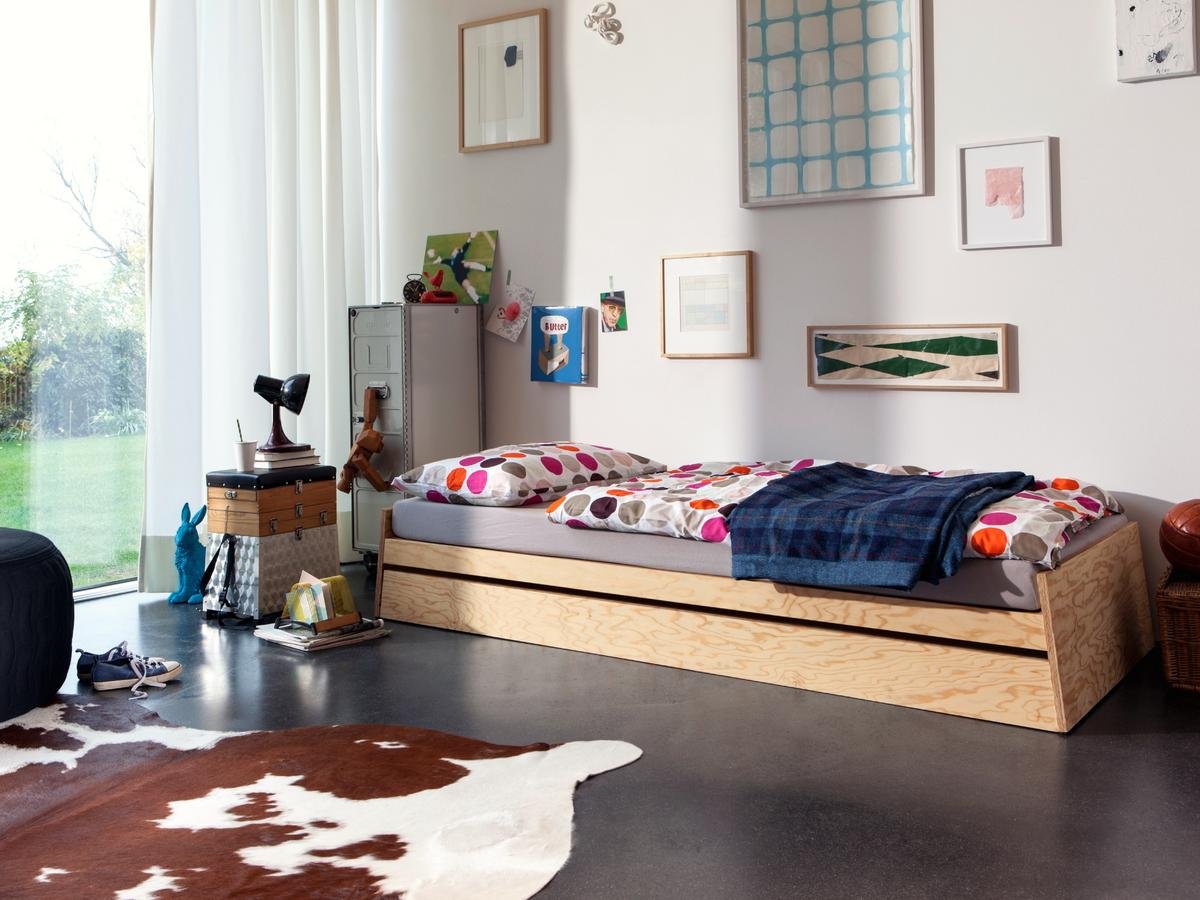 Stapelbett Lönneberga mit Bettkasten | Richard Lampert | Betten ...