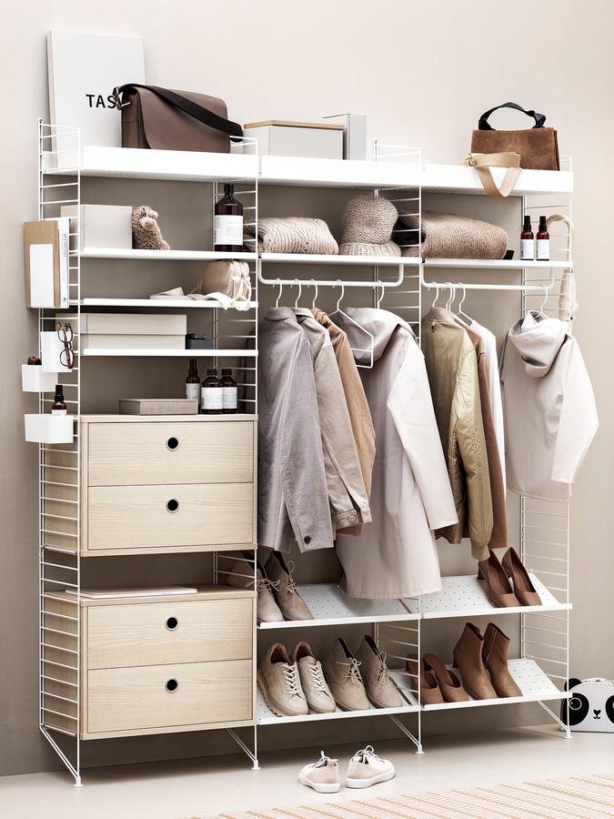 String System Garderobe | String Furniture | Garderoben - Designermöbel ...