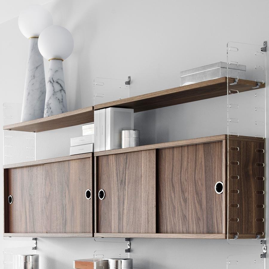 String System Plex Wandleiter | String Furniture | Einzelteile - Designermöbel von smow