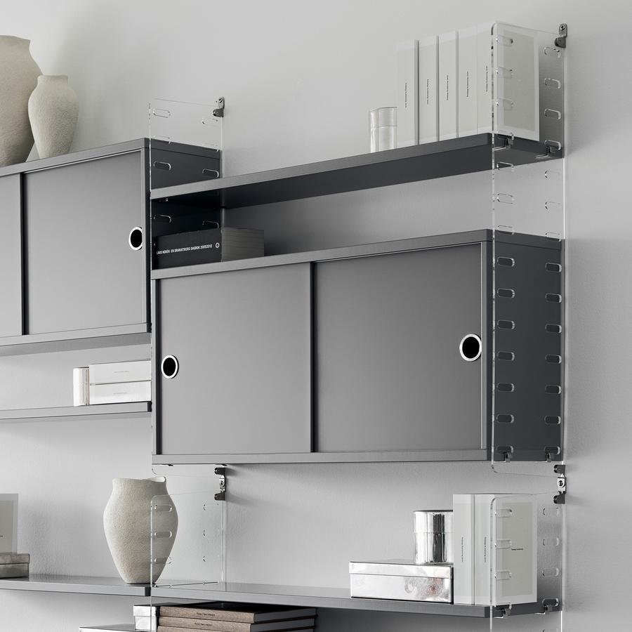 String System Plex Wandleiter | String Furniture | Einzelteile - Designermöbel von smow