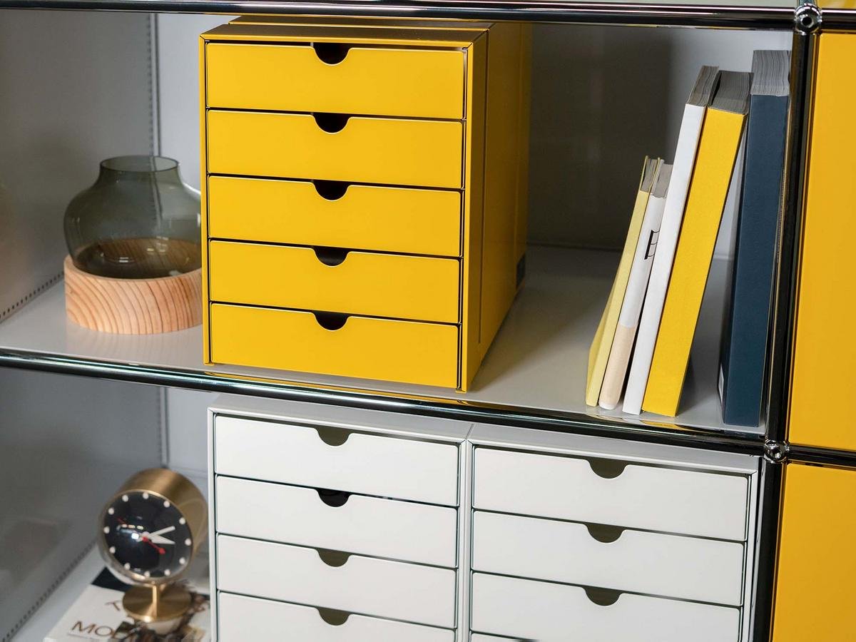 USM Haller USM Inos Kasten-Set C4 für USM Haller Regale von USM ...