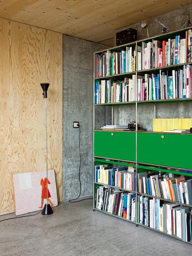 USM Haller Wohnzimmer Regal L, Anthrazitgrau RAL 7016 | USM Haller ...