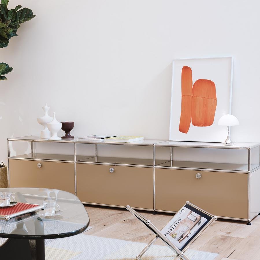 USM Haller TV-Board mit Aufbau | USM Haller | USM Haller TV ...