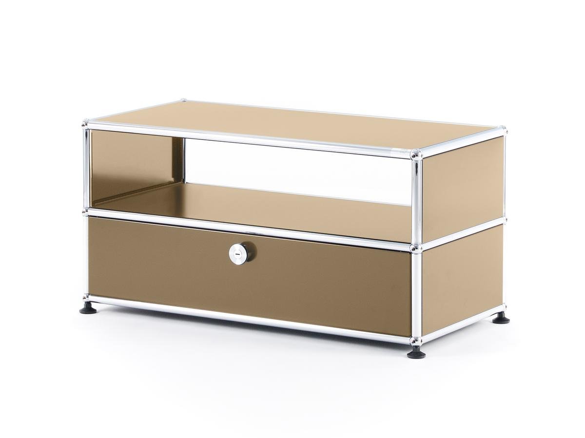 USM Haller TV-Bank, USM beige | USM Haller | USM Haller TV ...