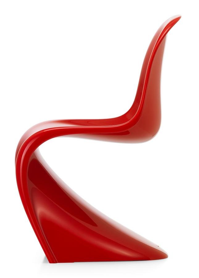 Panton Chair Classic, Rot | Vitra | von Verner Panton, 1958 - Original ...
