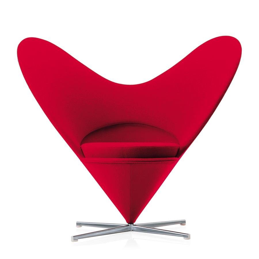 Heart Cone Chair Vitra von Verner Panton 1959 Original von smow