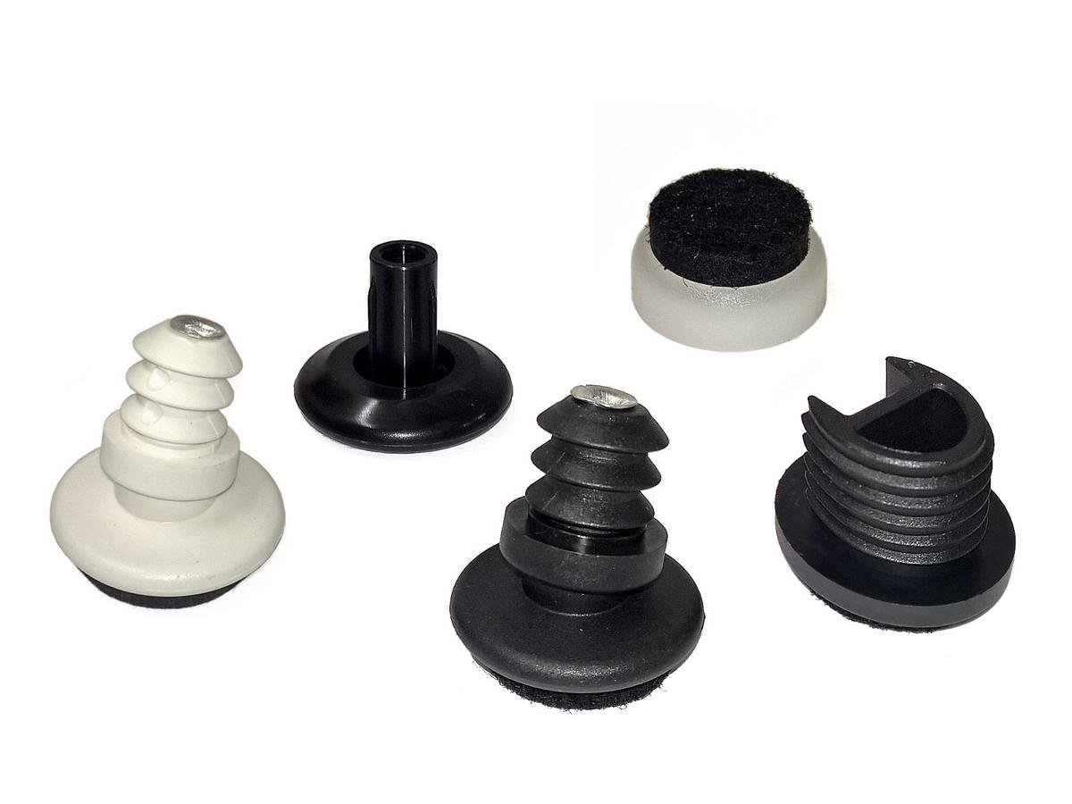 Gleiter (1 Satz) für Vitra Stühle | Vitra | Einzelteile - Designermöbel ...