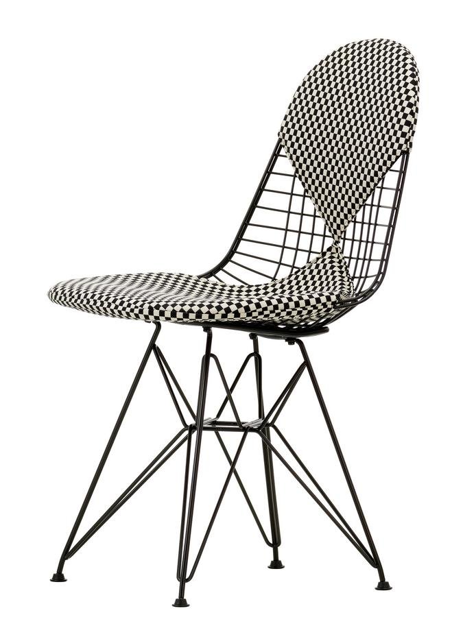 Wire Chair DKR Checker Vitra von Charles Ray Eames 1951 Original von smow