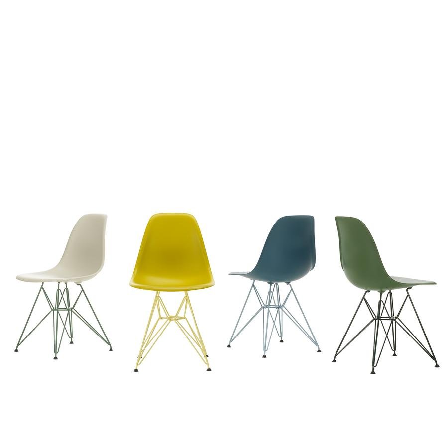 Eames Plastic Side Chair RE DSR Duotone | Vitra | von Charles & Ray Eames, 1950 - Original von smow