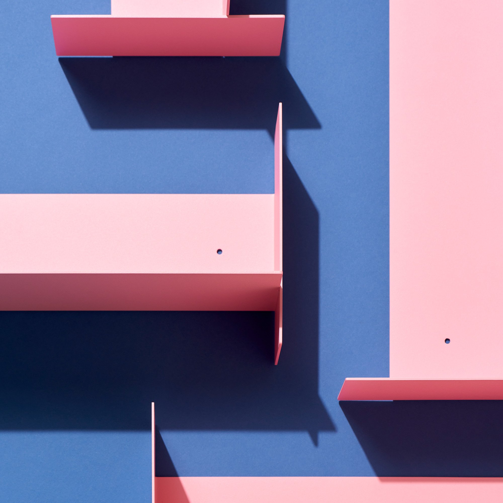 Pli Wandregal Classic, 20 cm, Tangerinenrot, Ohne Haken | Tiptoe ...