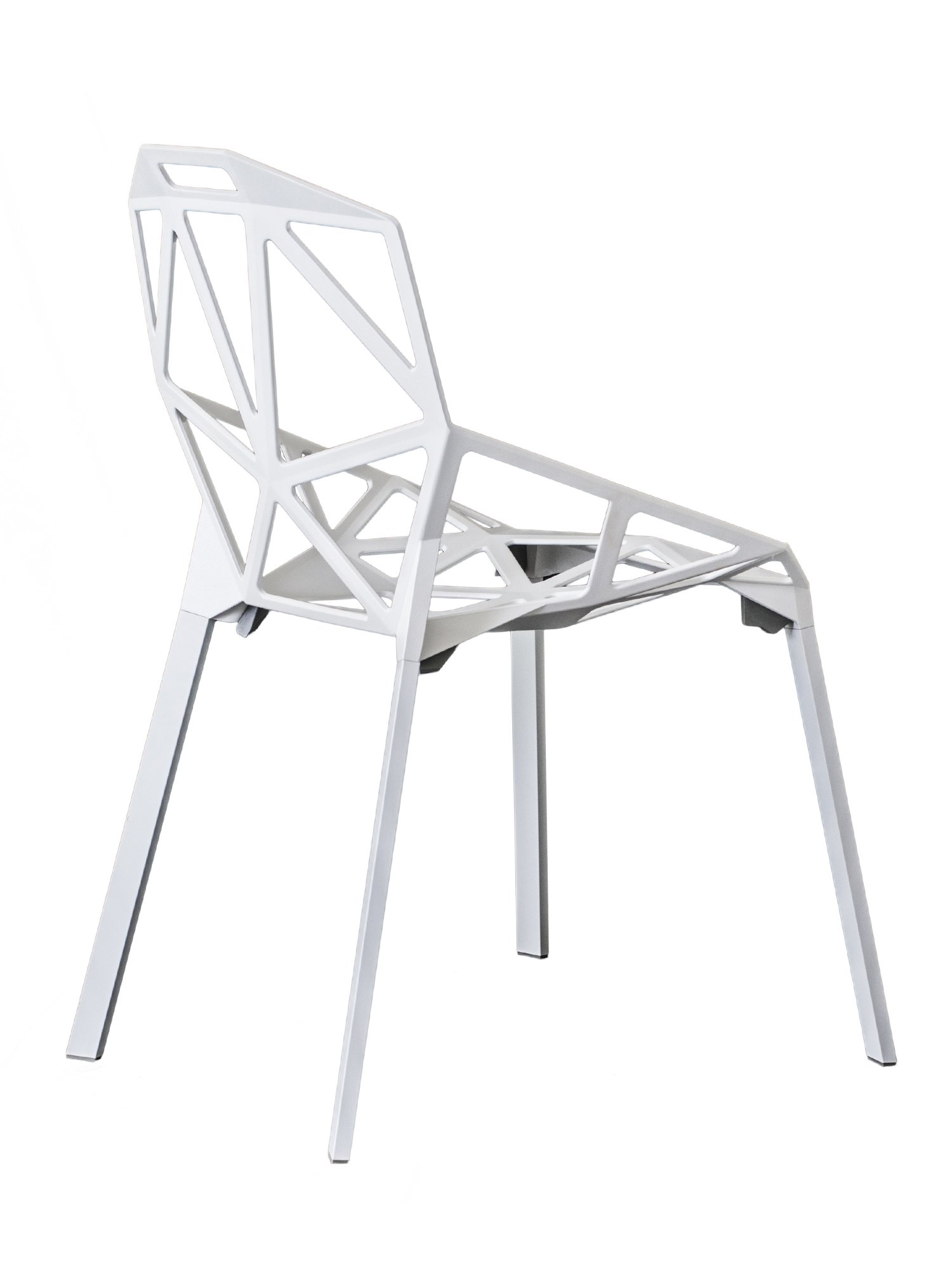 Chair_One Stuhl, Lackiert weiß matt, Weiß matt (5110) | Magis ...