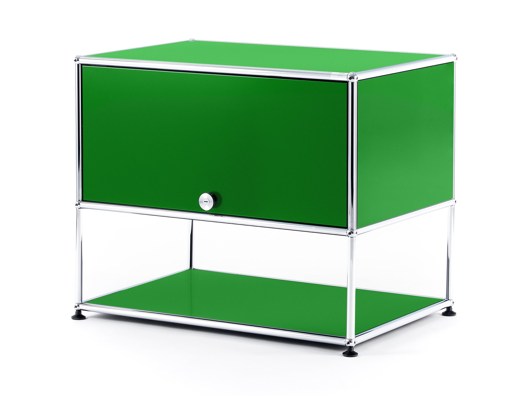 USM Haller TV-Rack, USM grün | USM Haller | USM Haller TV & Medienmöbel ...