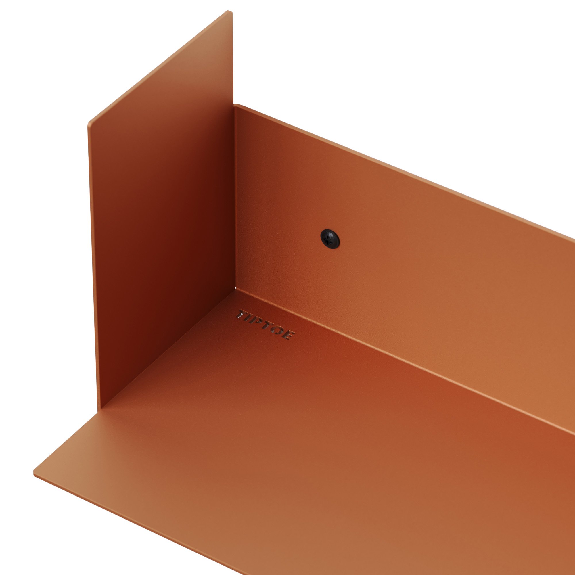 Pli Wandregal, 45 cm, Tangerinenrot | Tiptoe | Wandregale ...