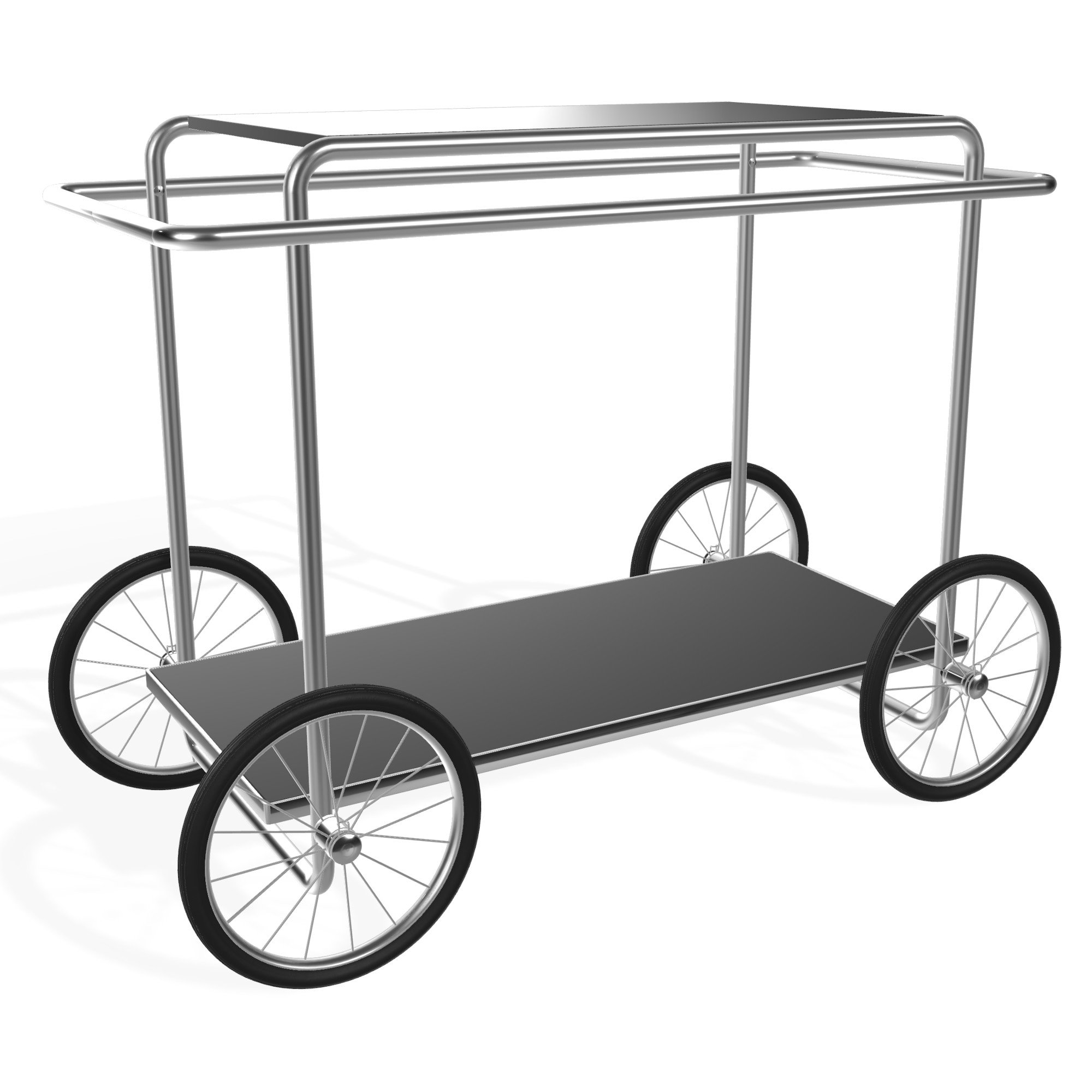 M4R, Schwarz lackiert, Ohne Flaschenhalter | Tecta | Barmöbel - Designermöbel von smow